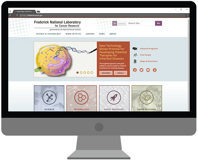 NCI at Frederick: A New Look for the Frederick National Laboratory for ...